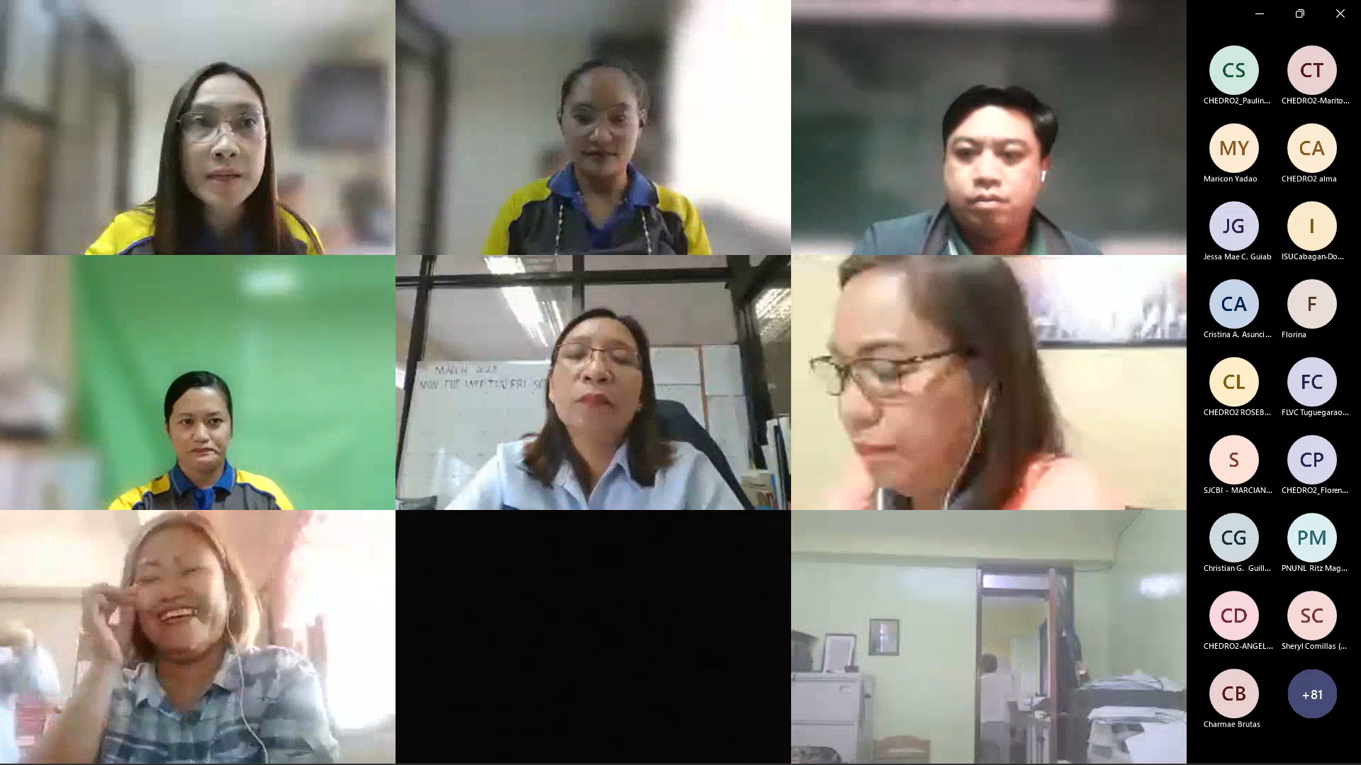 Virtual Meeting with HEI Focal Persons and Finance Officers on the TES ...